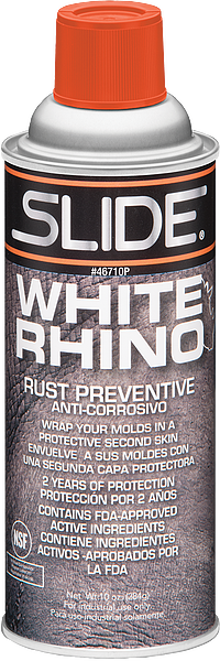Rust Preventive Spray, Food-Grade | White Rhino | Slide Products